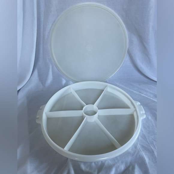 Tupperware | Dining | Vintage Tupperware Serve Ware Divided Tray | Poshmark